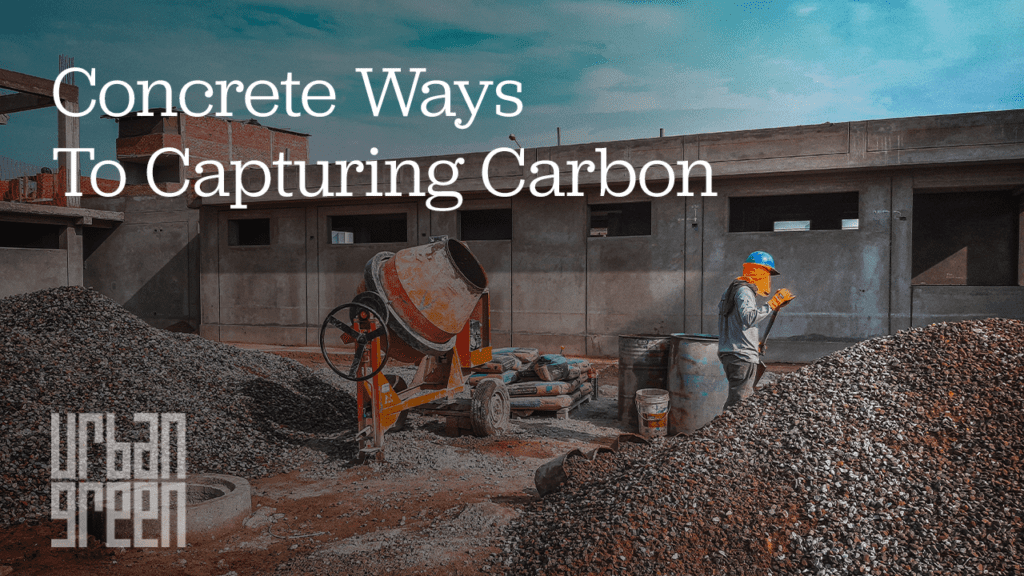 Concrete ways to capture carbon - Urban Green Council